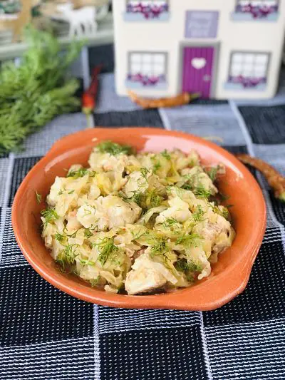 Varză cu carne de porc - Toroș - Rețetă traditională ungurească