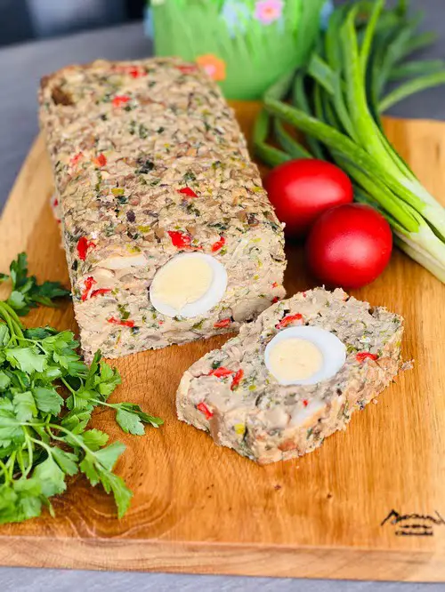 Drob cu ciuperci hribi și champignon O reteta veritabila de drob