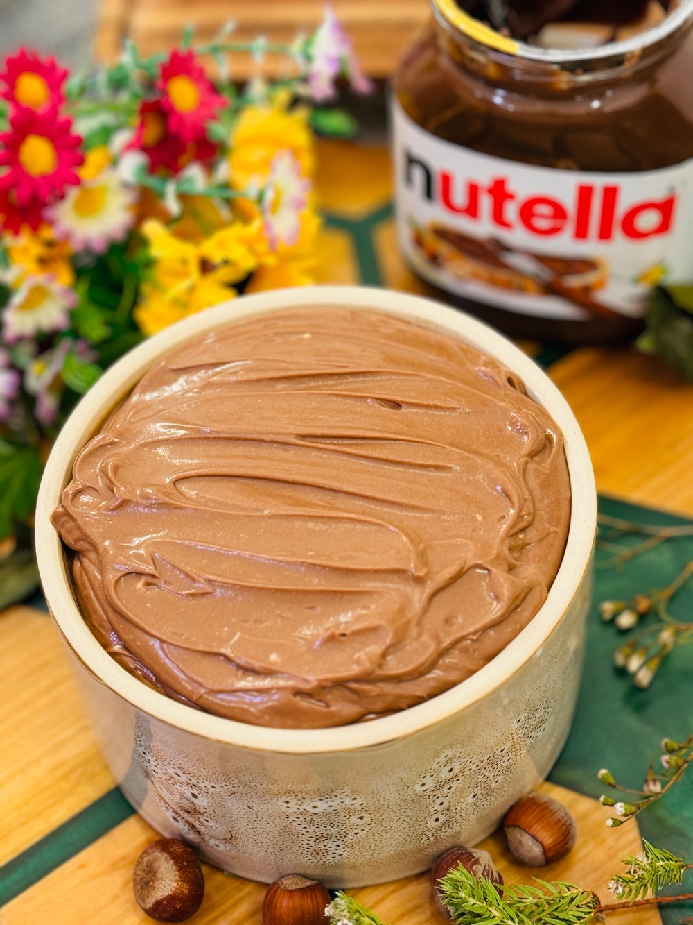 Cremă de Nutella cu mascarpone Din numai trei ingrediente
