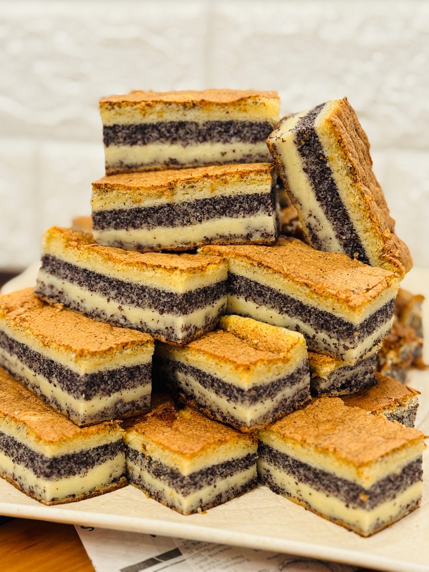 Prăjitură deșteaptă cu mac și lămâie rapidă și delicioasă